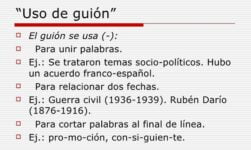 EL GUIÓN EN LOS SIGNOS DE PUNTUACIÓN » 48 Ejemplos