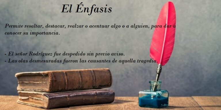 ÉNFASIS » Significado, Definición, Tipos Y 35 Ejemplos
