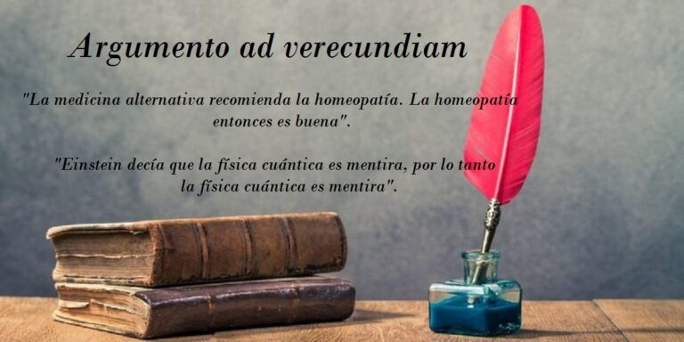 ARGUMENTO AD VERECUNDIAM » Definición Y 15 Ejemplos