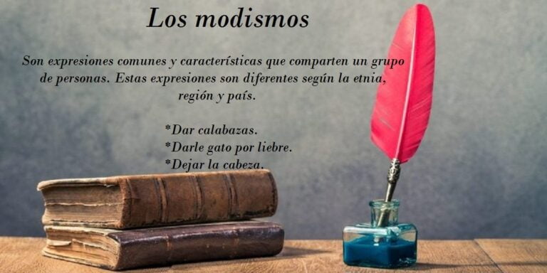 MODISMOS » Significado, Definición Y 40 Ejemplos