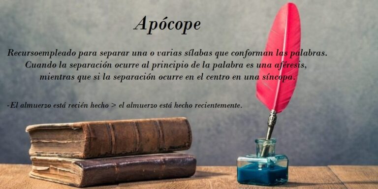 APÓCOPE » Definición, Significado, Usos Y 60 Ejemplos Explicativos