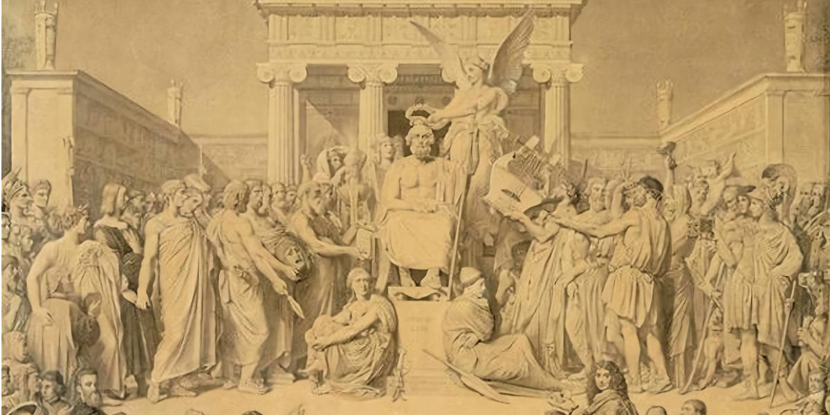 HOMERO » Autor Épico De Poemas Griegos Como La Ilíada Y La Odisea